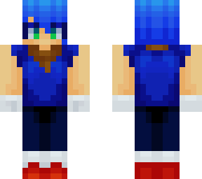sonic the hedgehog | Minecraft Skins