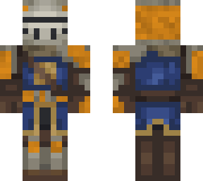 golden knight | Minecraft Skins