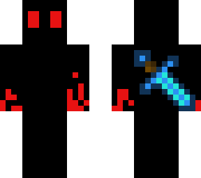 sword on back | Minecraft Skins