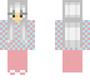 blue and red | Minecraft Skin