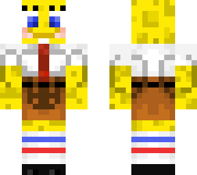 buff spongebob | Minecraft Skins