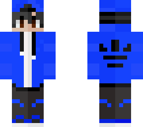 Cool Blue boy | Minecraft Skin