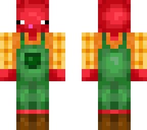 Vegetable Tomato Minecraft Skins