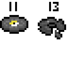 Disc 11 and 13 | Minecraft Skin