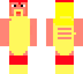 hulk hogan | Minecraft Skins