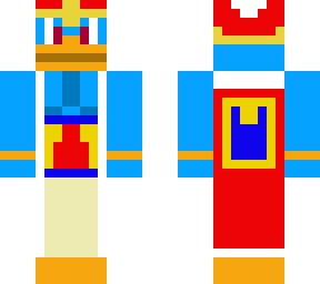Macho Dedede | Minecraft Skin