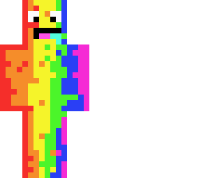 rainbow noob | Minecraft Skins