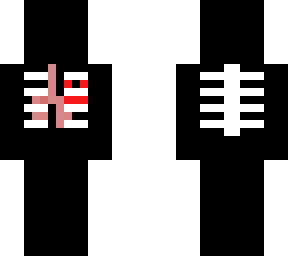 Ribs,heart and lungs | Minecraft Skin