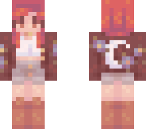 running in the moonlight - sfa | Minecraft Skin