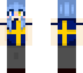Sweden :) | Minecraft Skin
