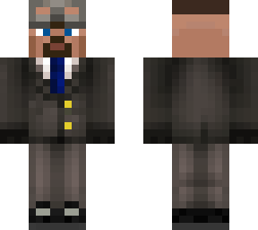 Villager In A Suit Minecraft Skins