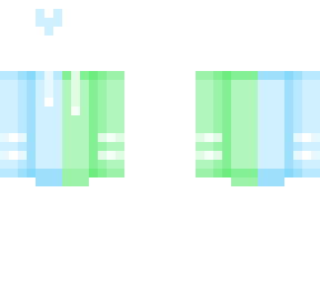 DNF? no it's not it's just green and blue | Minecraft Skin