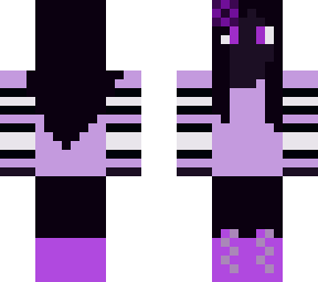 enderman girl | Minecraft Skins