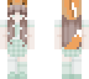 minty fox | Minecraft Skin