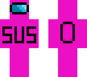 pink among us | Minecraft Skin