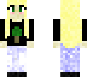 Save The Trees Girl | Minecraft Skin
