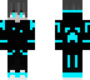 blue creeper | Minecraft Skins