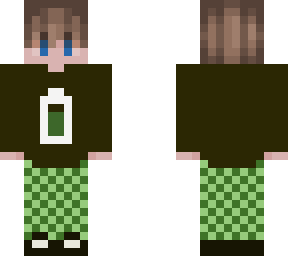 Cute Battery Boy | Minecraft Skin