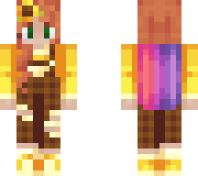 geminitay yellow yaks / original shading | Minecraft Skin