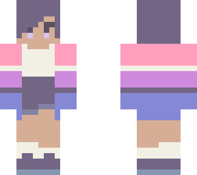 genderfluid // 9 | Minecraft Skin