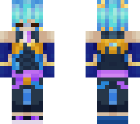 valorant neon | Minecraft Skins