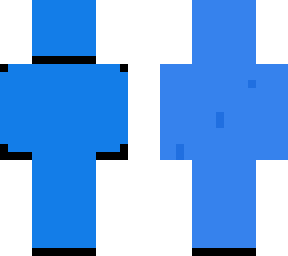 Light Blue Aqua | Minecraft Skin