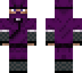 Purple Ninja Veremox | Minecraft Skin