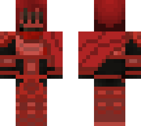 Red Spector Knight | Minecraft Skin