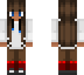 Redstone Woman Aldi | Minecraft Skin