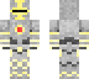 Silver armor Terraria | Minecraft Skin