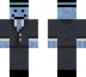 Blue dude suit | Minecraft Skin