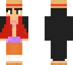 luffy wano | Minecraft Skins