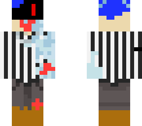 Corrupted Ice Boy | Minecraft Skin