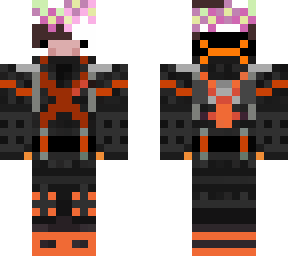 Cow Dressed as Bakugou Katsuki | Minecraft Skin