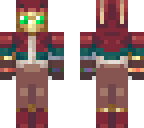 FOOLISH GAMERS ;; RED RABBITS MCC PRIDE | Minecraft Skin