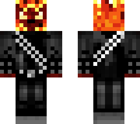 ghost rider | Minecraft Skins