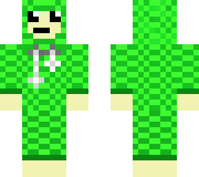 Green Hood Minecraft Skins
