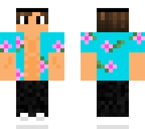 boy hawaiian | Minecraft Skins