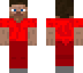 steve red | Minecraft Skins