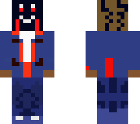 The mask man | Minecraft Skin