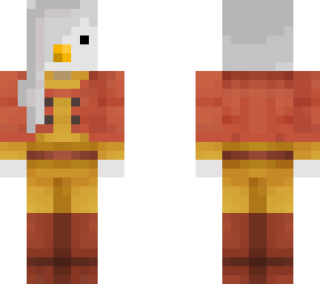 AirBender Girl Bird | Minecraft Skin