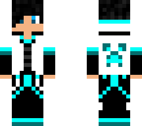 Blu Techno | Minecraft Skin