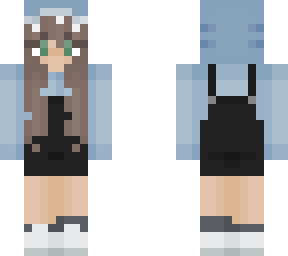 Cute Shark Girl | Minecraft Skin