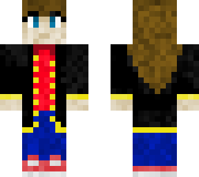 female wearing fell sans jacket | Minecraft Skin