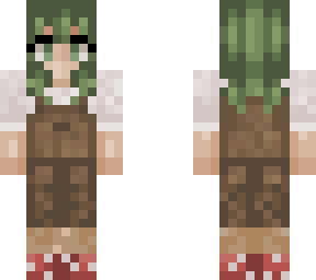 Goblincore girl | Minecraft Skin