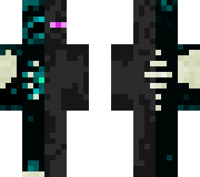 half enderman | Minecraft Skins