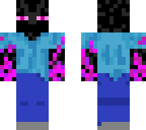 Improved Ender Zombie | Minecraft Skin