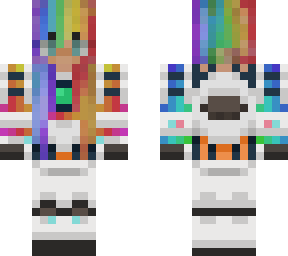 hacker girl | Minecraft Skins