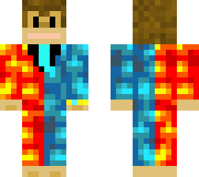 Lava Water Monkey | Minecraft Skin