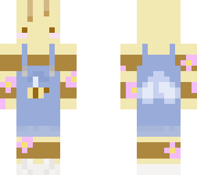 Lil Bumble Bee in Overalls ^^ (FIXED) | Minecraft Skin